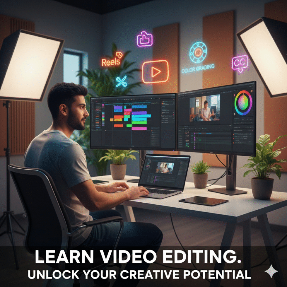 Video Editing Basics & Reels Online Course | Growth Elephant